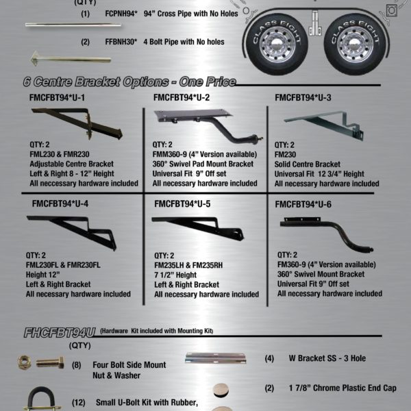 Mounting Kit Archives - Page 6 of 32 - Class Eight Manufacturing Inc.